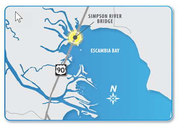 Medical episode leads to crash, submerged car at Simpson River Bridge ...