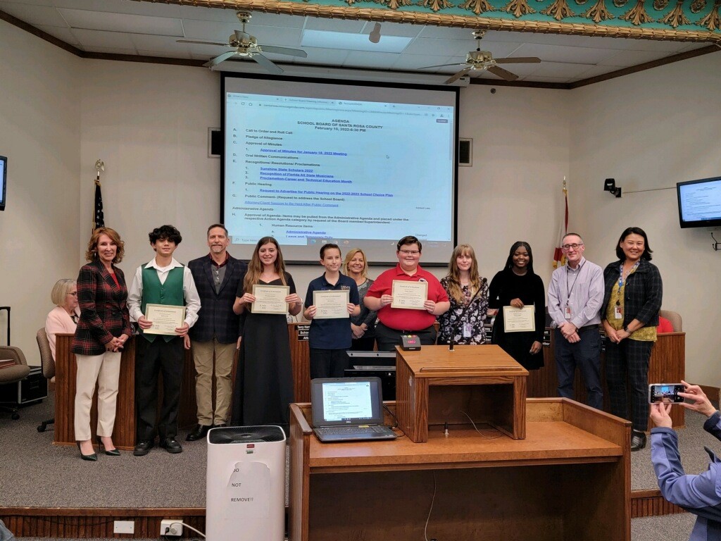 2022 All State Chorus Recognitions | Santa Rosa Press Gazette