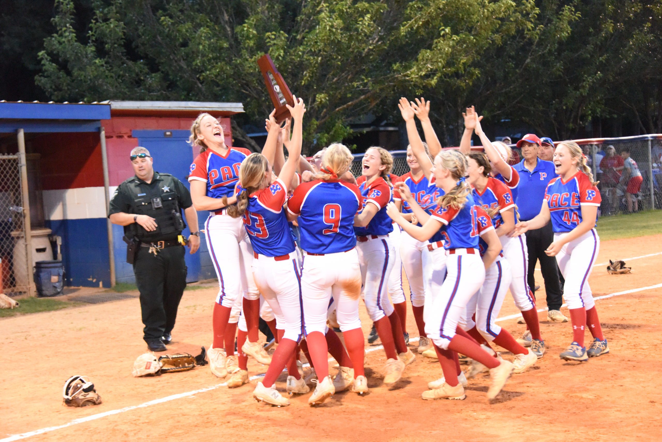 Pace softball team repeats as district champs | Santa Rosa Press Gazette