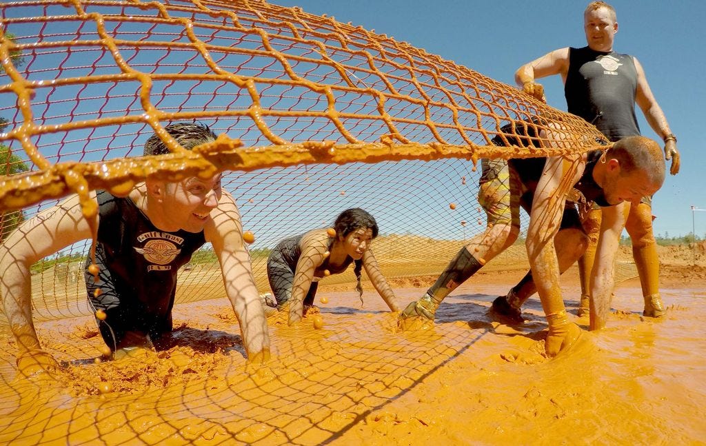 Thousands of 'Mudders' descend upon Ates Ranch for this year's Tough ...