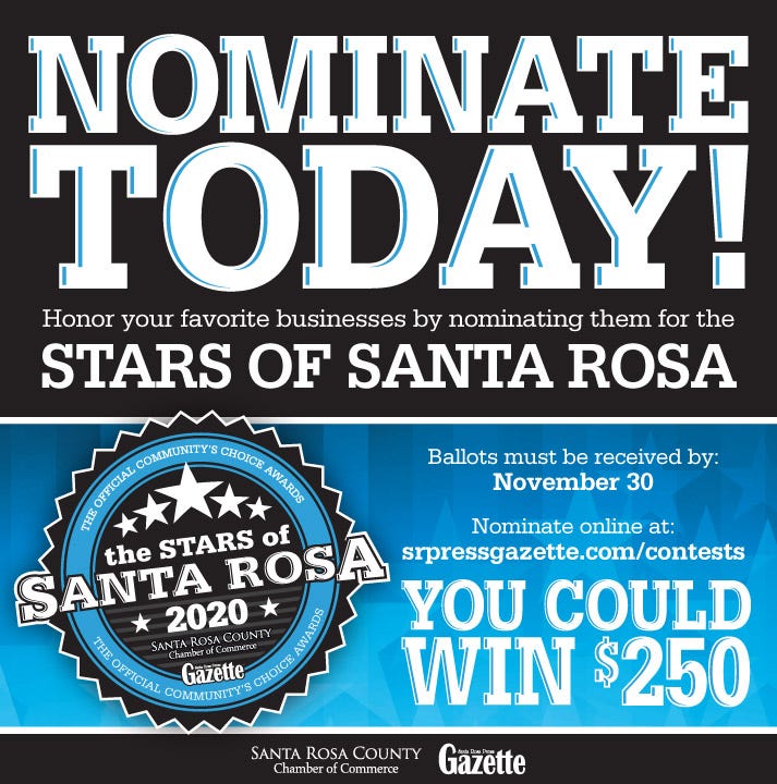Nominate your Stars of Santa Rosa today | Santa Rosa Press Gazette