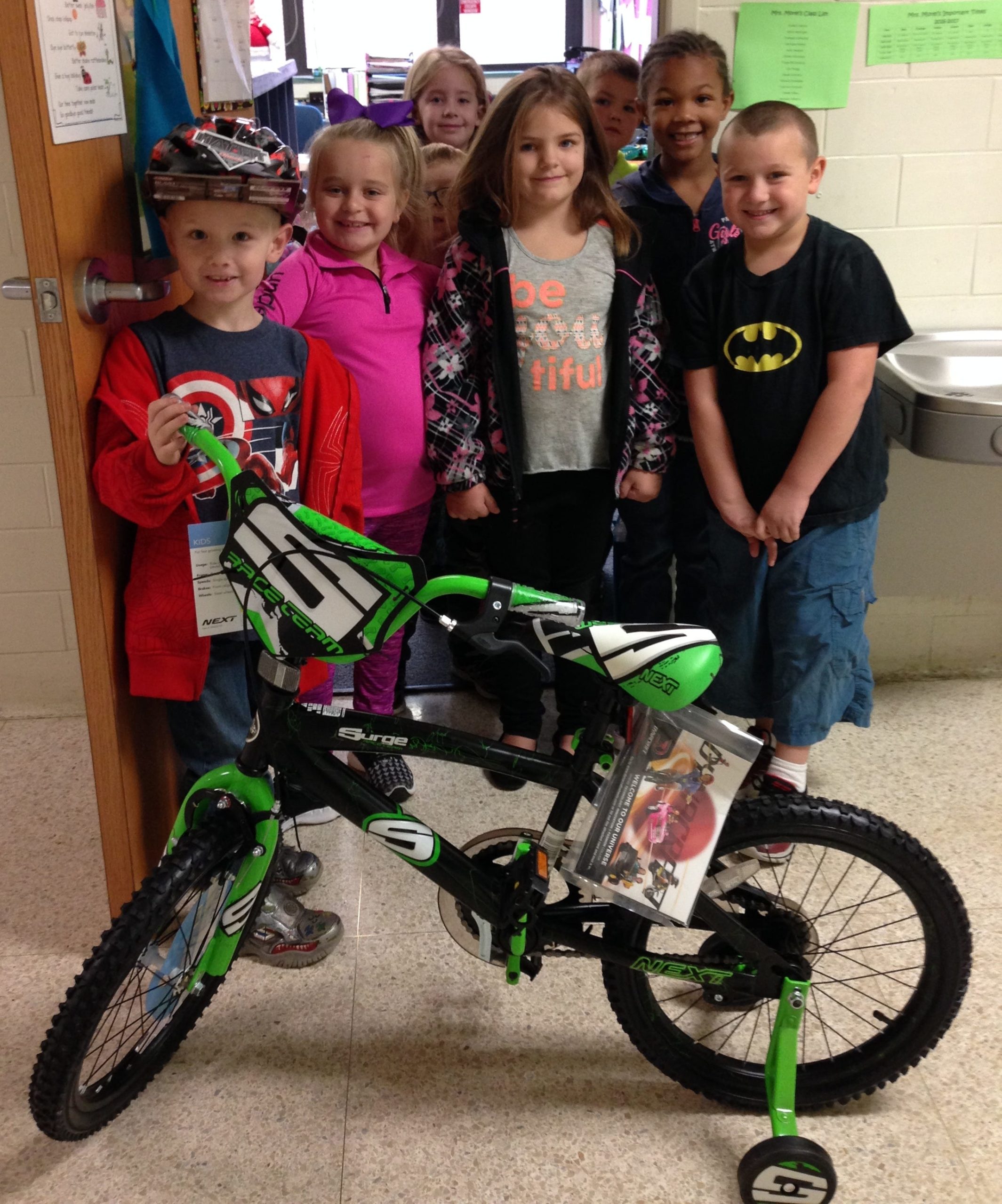 East Milton student wins bicycle for perfect attendance | Santa Rosa ...
