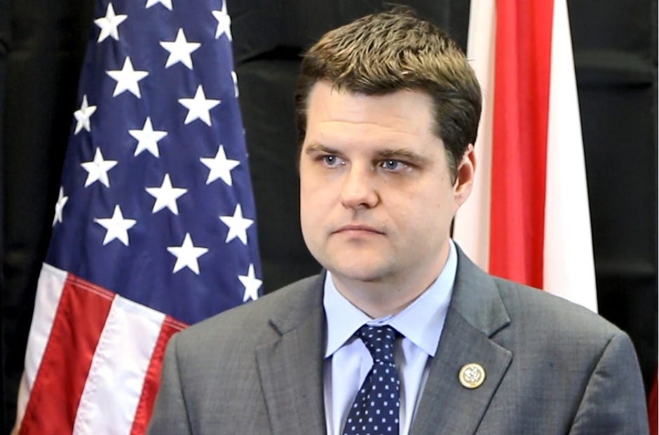 Congressman Matt Gaetz to hold military academy program | Santa Rosa ...