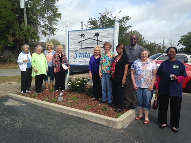 Retired educators bring birthday greetings to rehab center residents ...