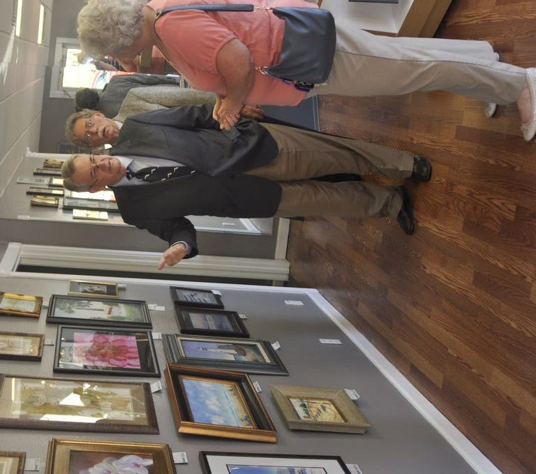 Gaetz tours Dragonfly Art Gallery | Santa Rosa Press Gazette