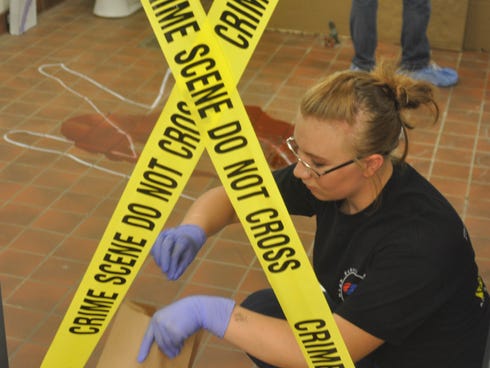 Pace students put forensic skills to test in Crime Scene Project ...