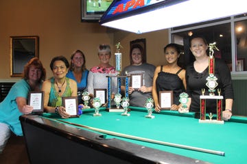 Newly formed ladies pool league sends team to Vegas | Santa Rosa Press ...