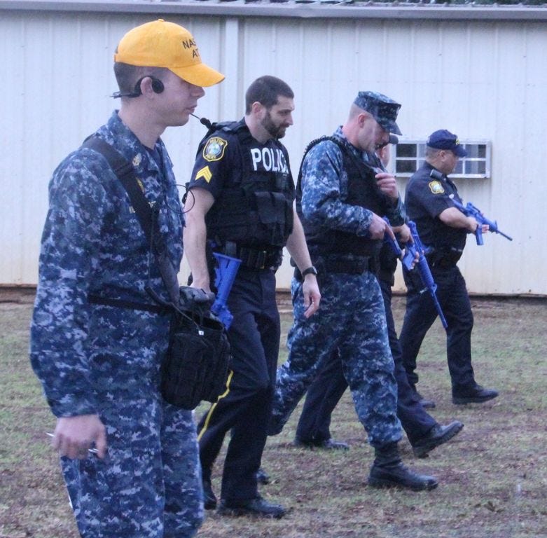 Neutralizing The Threat Navy Milton Police Department Test Response