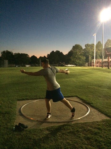 Track: Pace senior places third in state with discus | Santa Rosa Press ...
