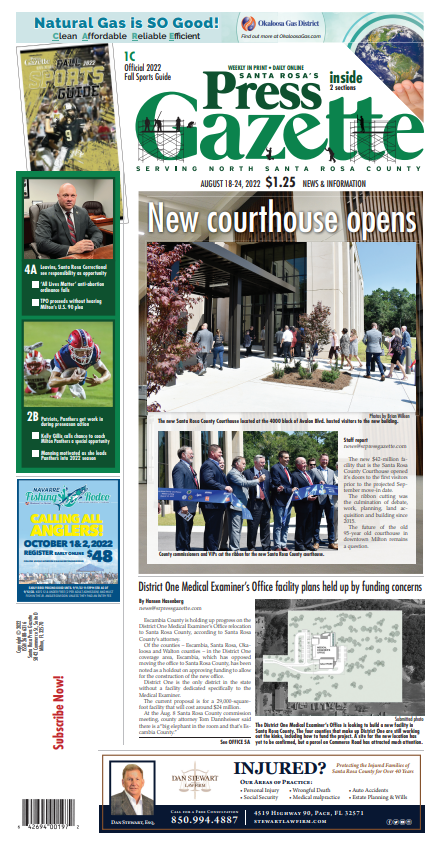 Cover 8-25 | Santa Rosa Press Gazette