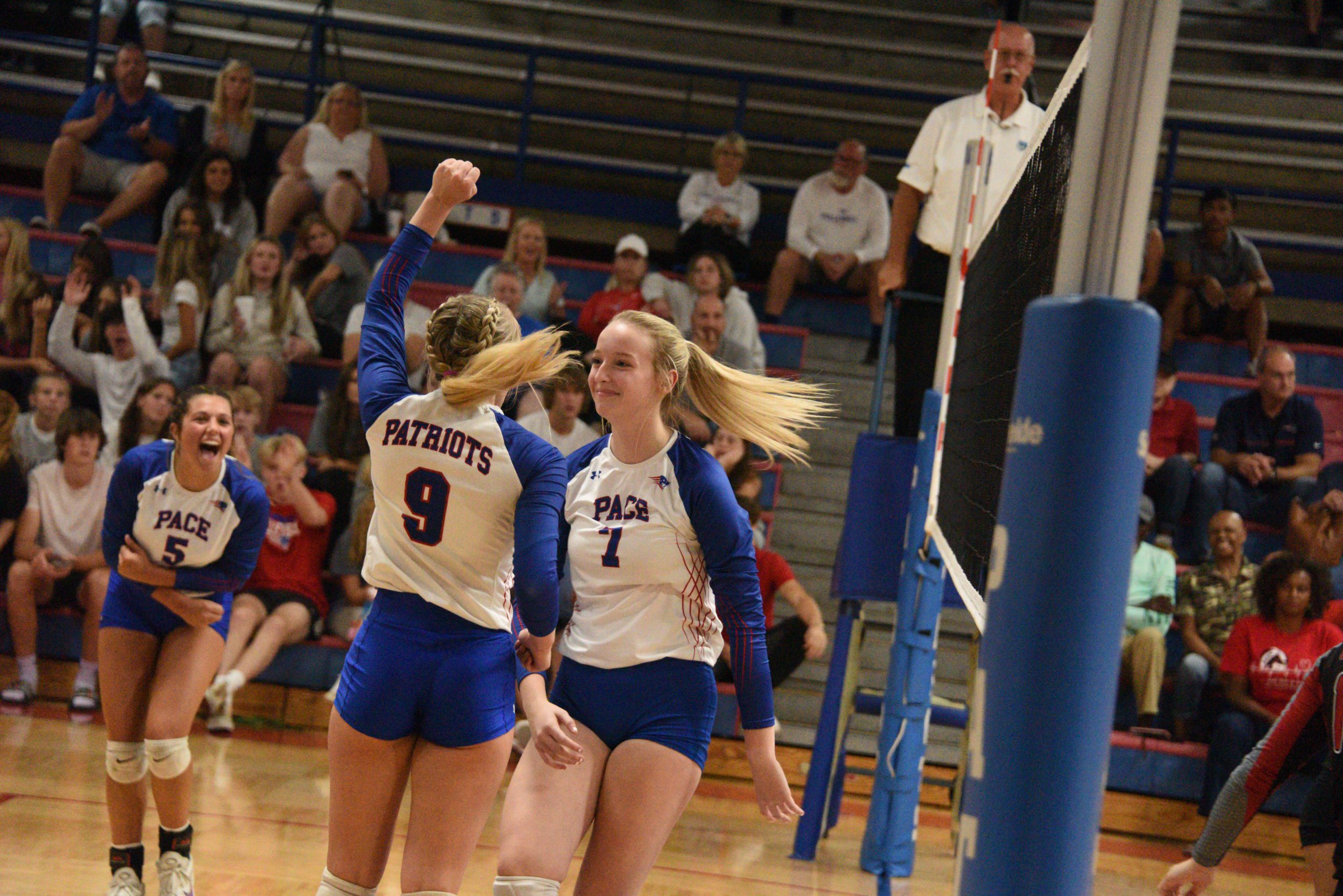 Pace volleyball team trending in right direction | Santa Rosa Press Gazette