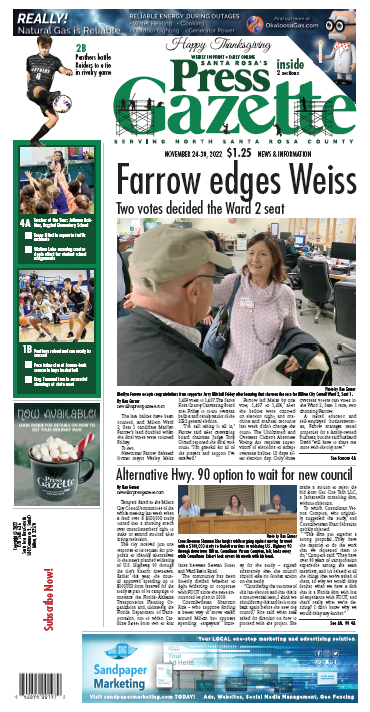 Cover 11-22 | Santa Rosa Press Gazette