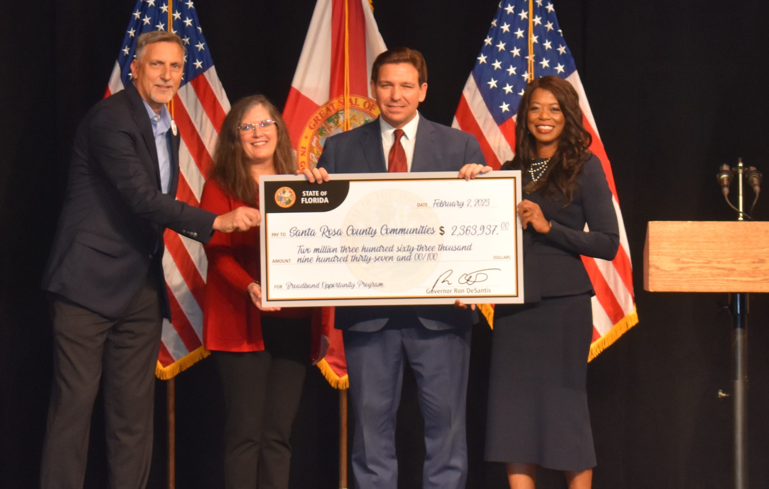 DeSantis, BoCC announce separate broadband awards | Santa Rosa Press ...