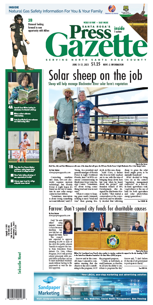 Cover 6-15 | Santa Rosa Press Gazette