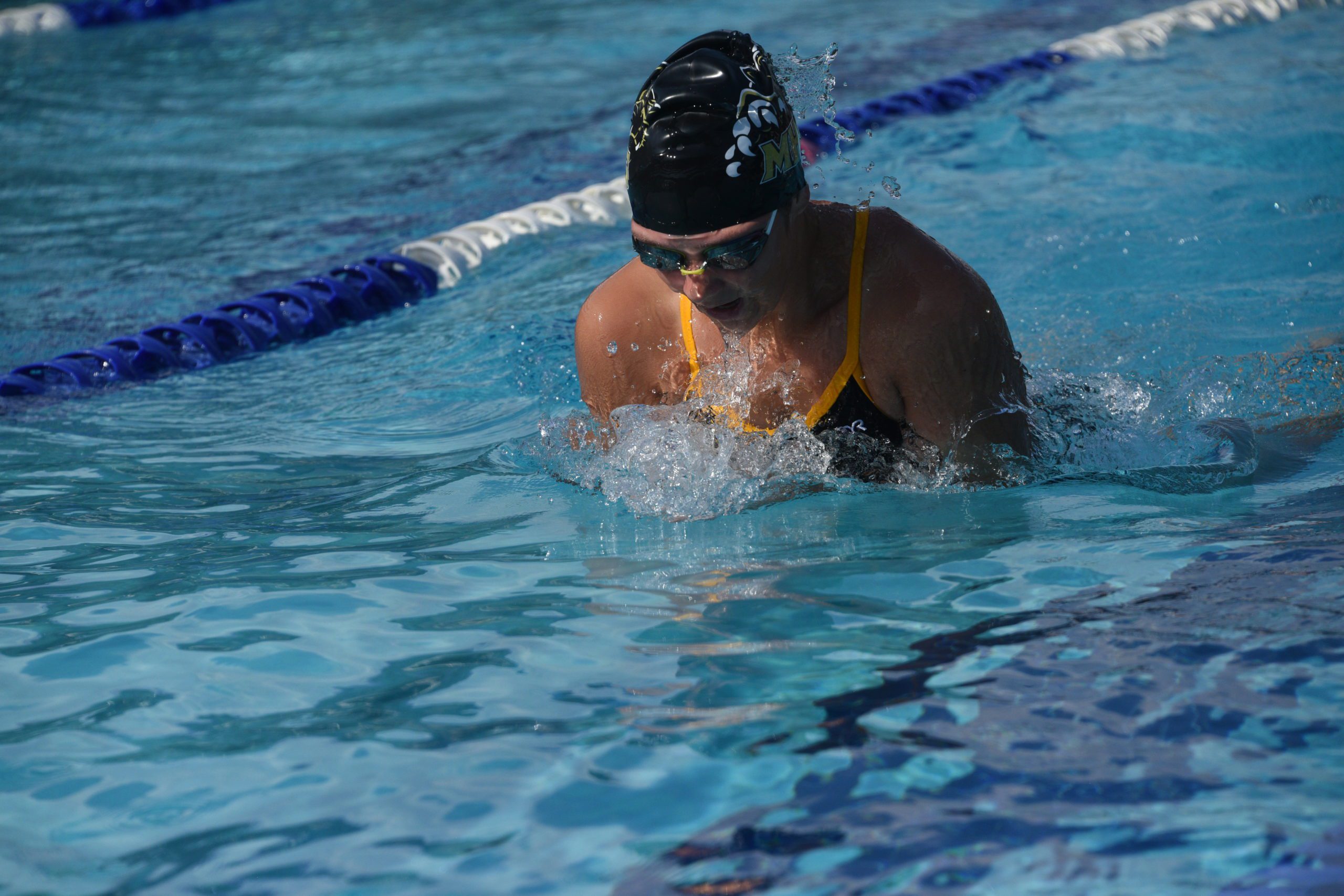 Ruffini making her mark on Milton swim team | Santa Rosa Press Gazette