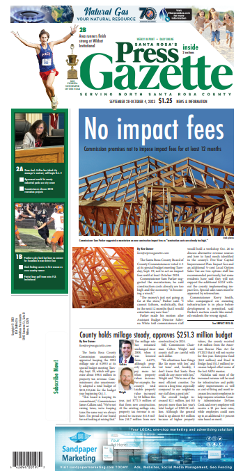 Cover 9-28-23 | Santa Rosa Press Gazette