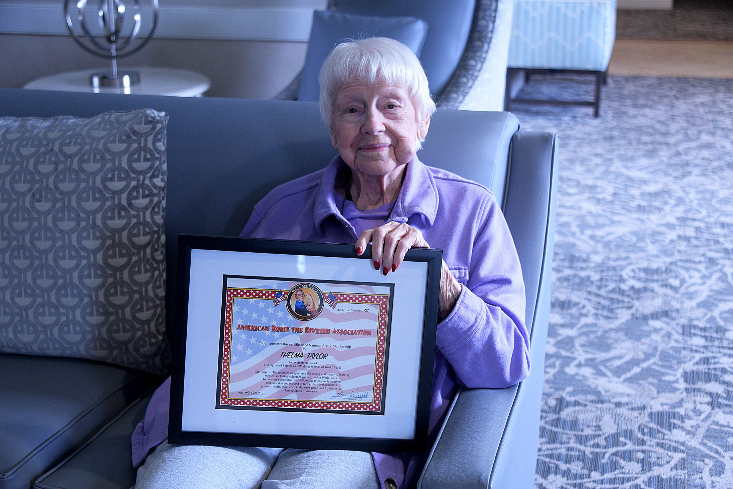 80 years after her time on the factory floor, Tiger Point’s ‘Rosie the ...