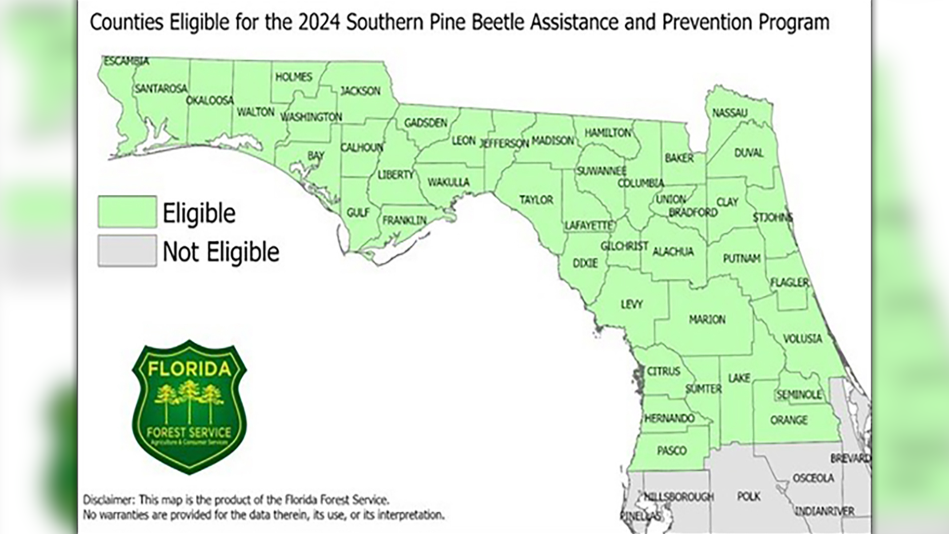Florida Forest Service Opens Applications for Southern Pine Beetle ... Florida Forest Service Opens Applications for Southern Pine Beetle ...