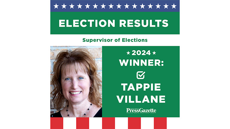 Tappie Villane, supervisor of elections, wins primary election against ...