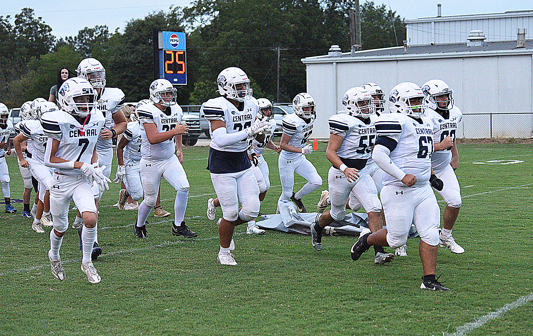 Central football team experiences Friday night lights | Santa Rosa ...