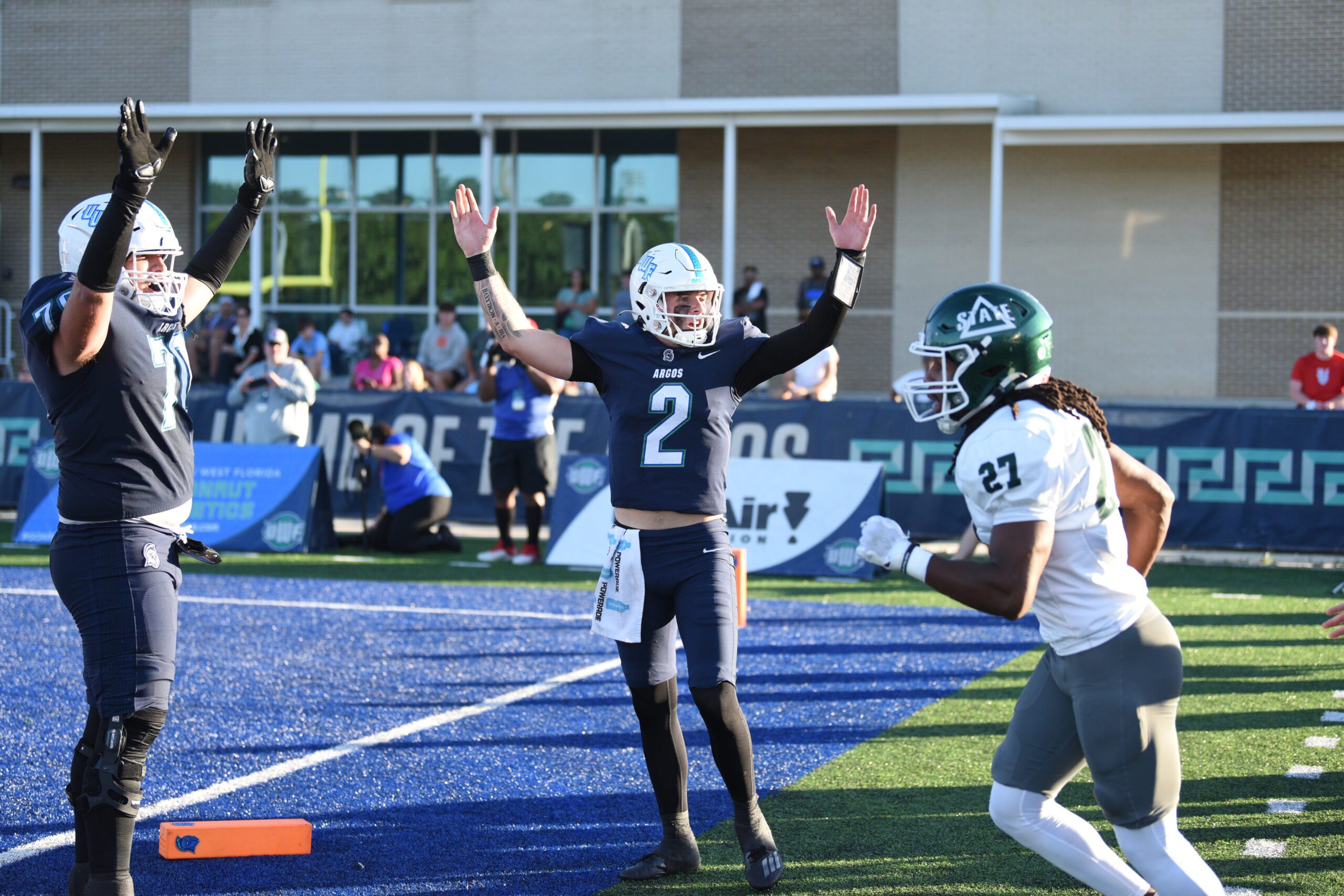 Get Stoked! Marcus Stokes shines in big win for UWF football team ...