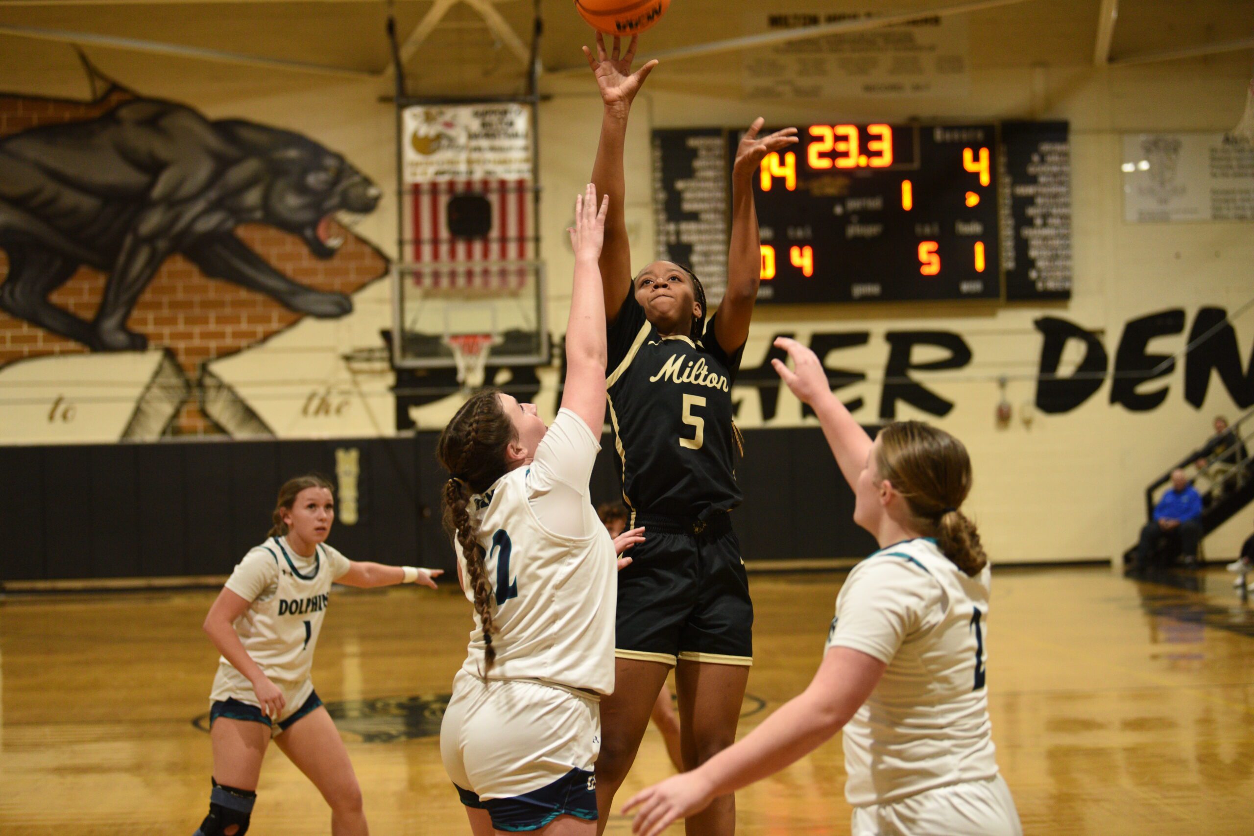 Milton Panther girls basketball team has momentum going into 2025 | Santa Rosa Press Gazette