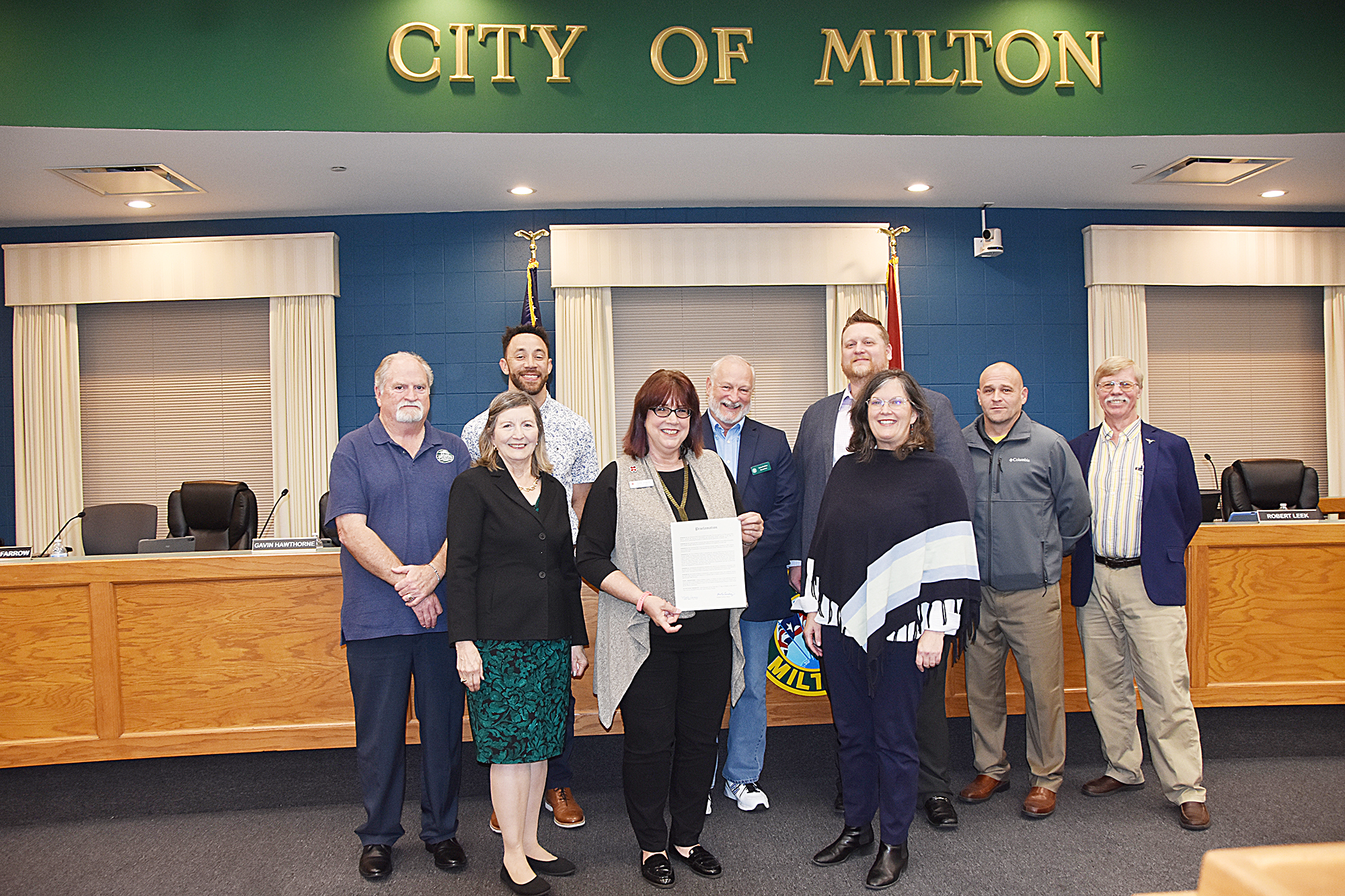 Milton proclaims March as Red Cross month | Santa Rosa Press Gazette