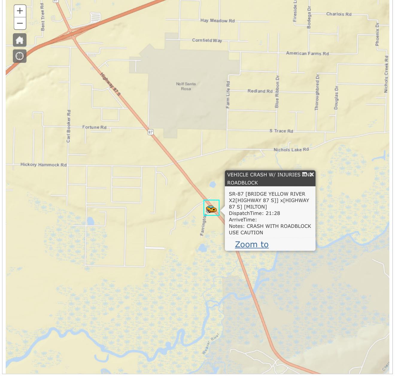 Crash on Yellow River Bridge | Santa Rosa Press Gazette