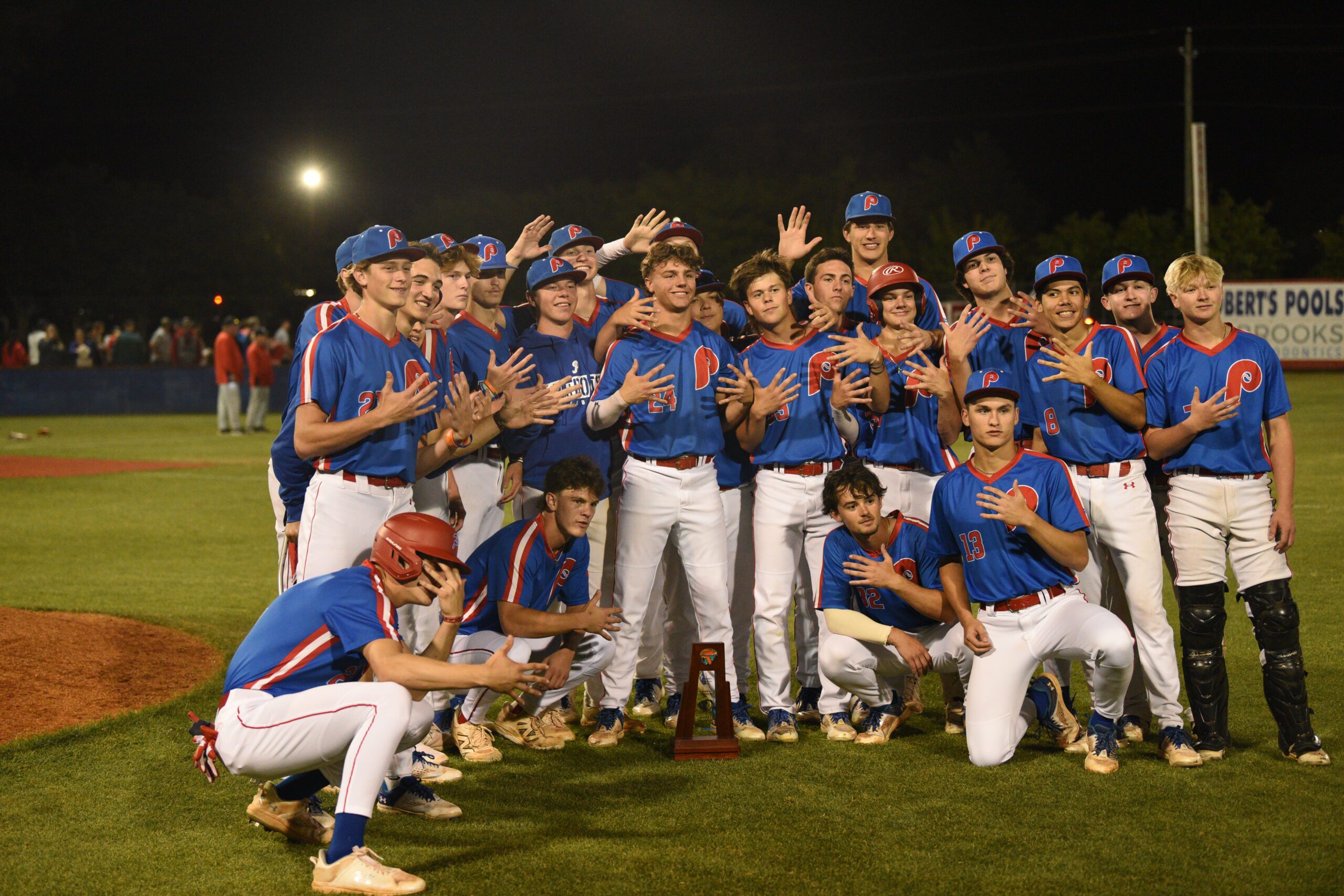 High Five! Pace baseball team wins fifth straight district title ...