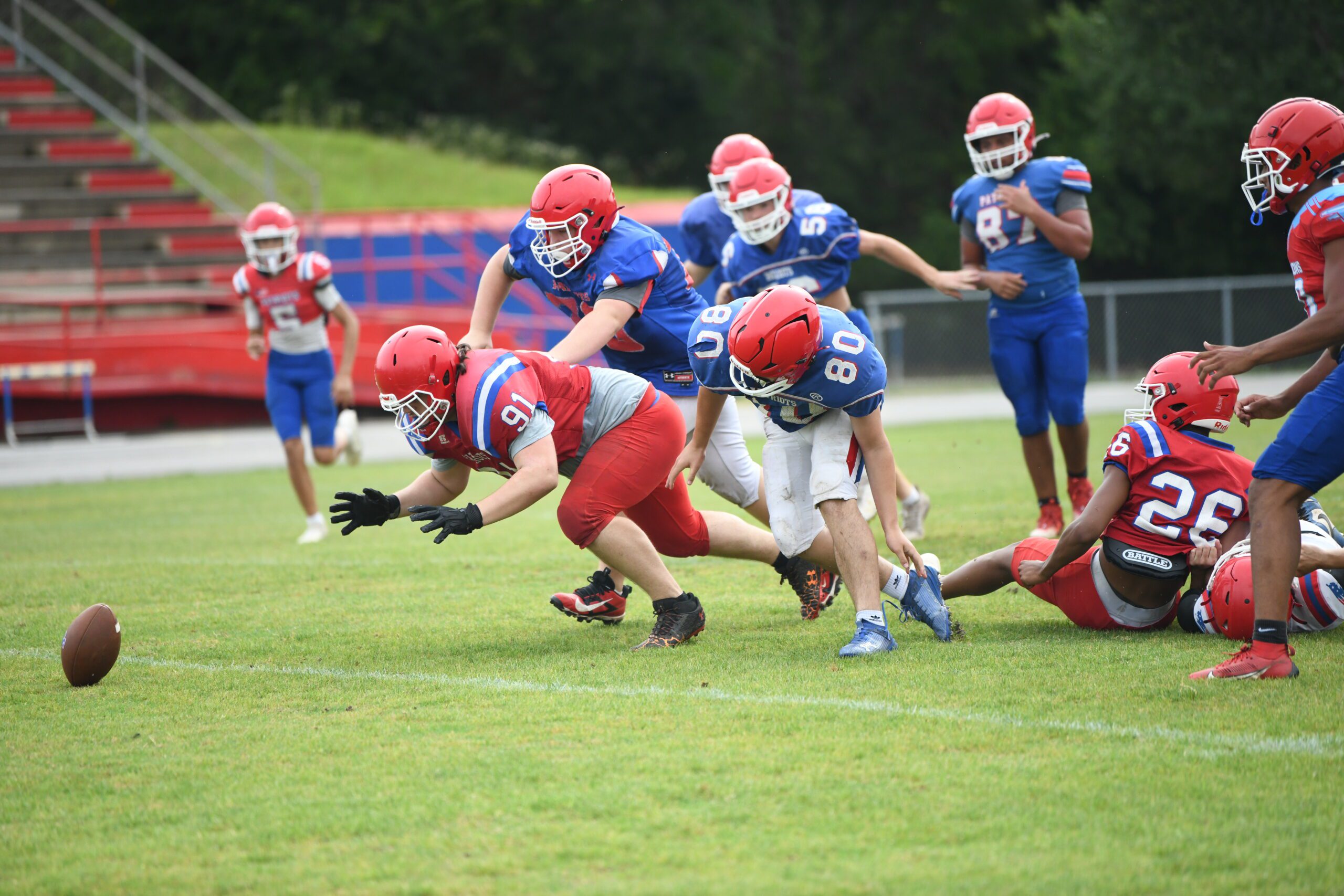 Pace football team finishes up spring football this week | Santa Rosa ...